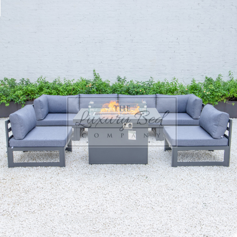 Santiago 6 Seater Set with Fire Pit – TLBC-UK